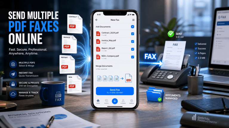 How to Send Multiple PDF Files in One Fax – Faxapp – Best Online Fax ...